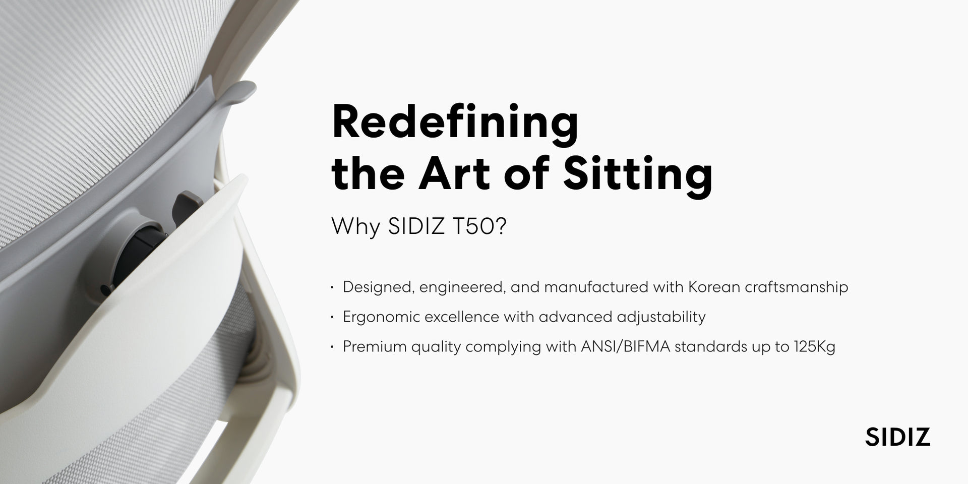 T50 High Performance Ergonomic Office Chair – SIDIZ AUSTRALIA